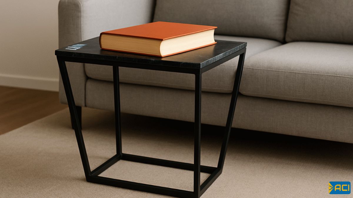 Conned shape 40*60 cm elegant table - ACI Store