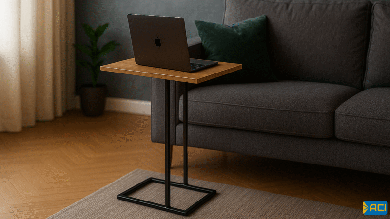 Rectangular fixed side table 35*50 cm - ACI Store
