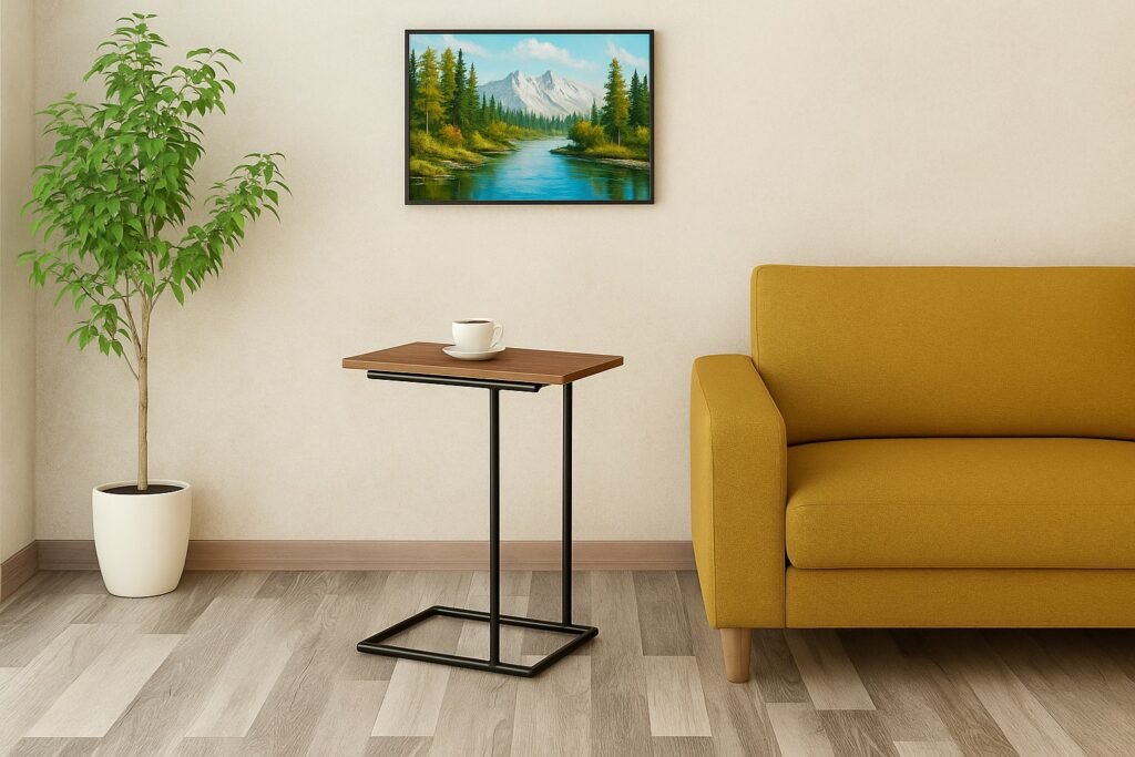 Rectangular fixed side table 35*50 cm - ACI Store